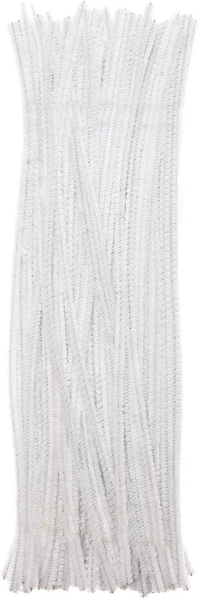 White Long Pipe Cleaners - 120 Pieces – Edukit